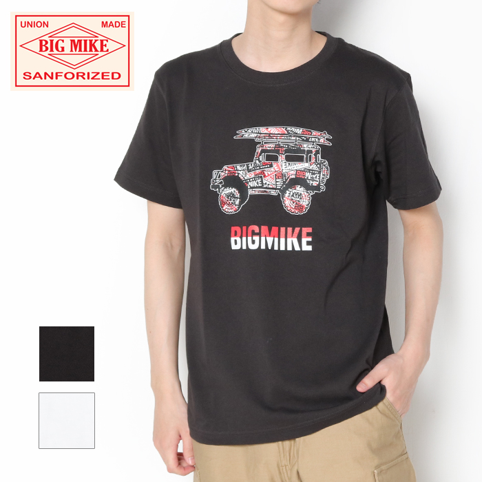 BIG MIKE ビッグマイク JE P ロゴ 半袖 プリント Tシャツ 102428402 メンズ ブランド アメカジ ヴィンテージ プレゼント : jxt-style - 通販 ...