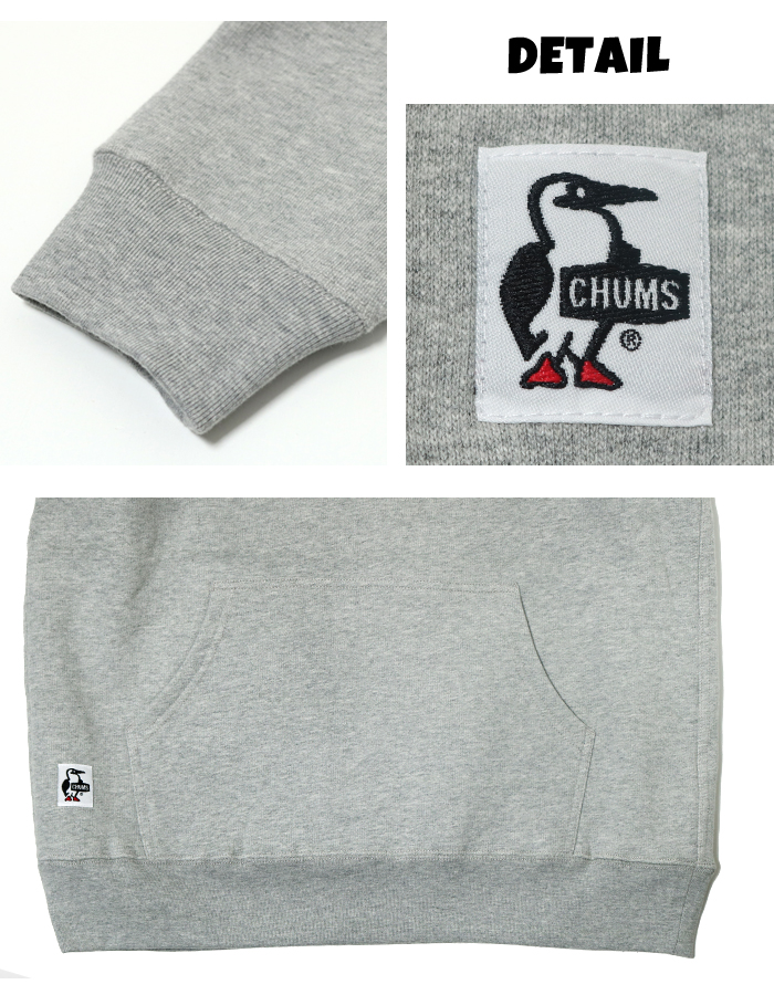 CHUMS（チャムス） パーカー プルオーバー 裏起毛 メンズ CH00-1528