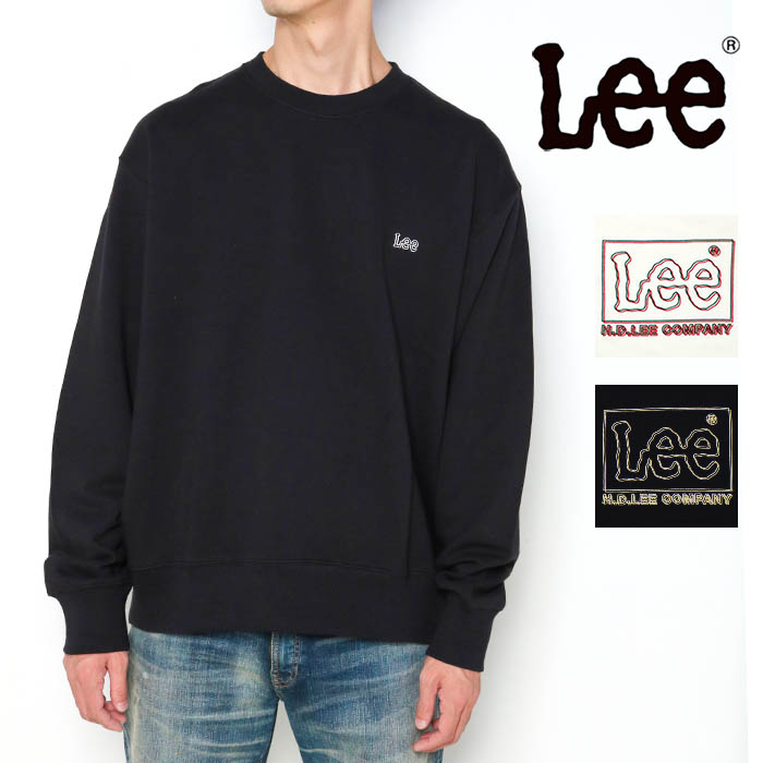 Lee（リー） Leeロゴ バックエンブロイダリースウェット 刺繍ロゴ
