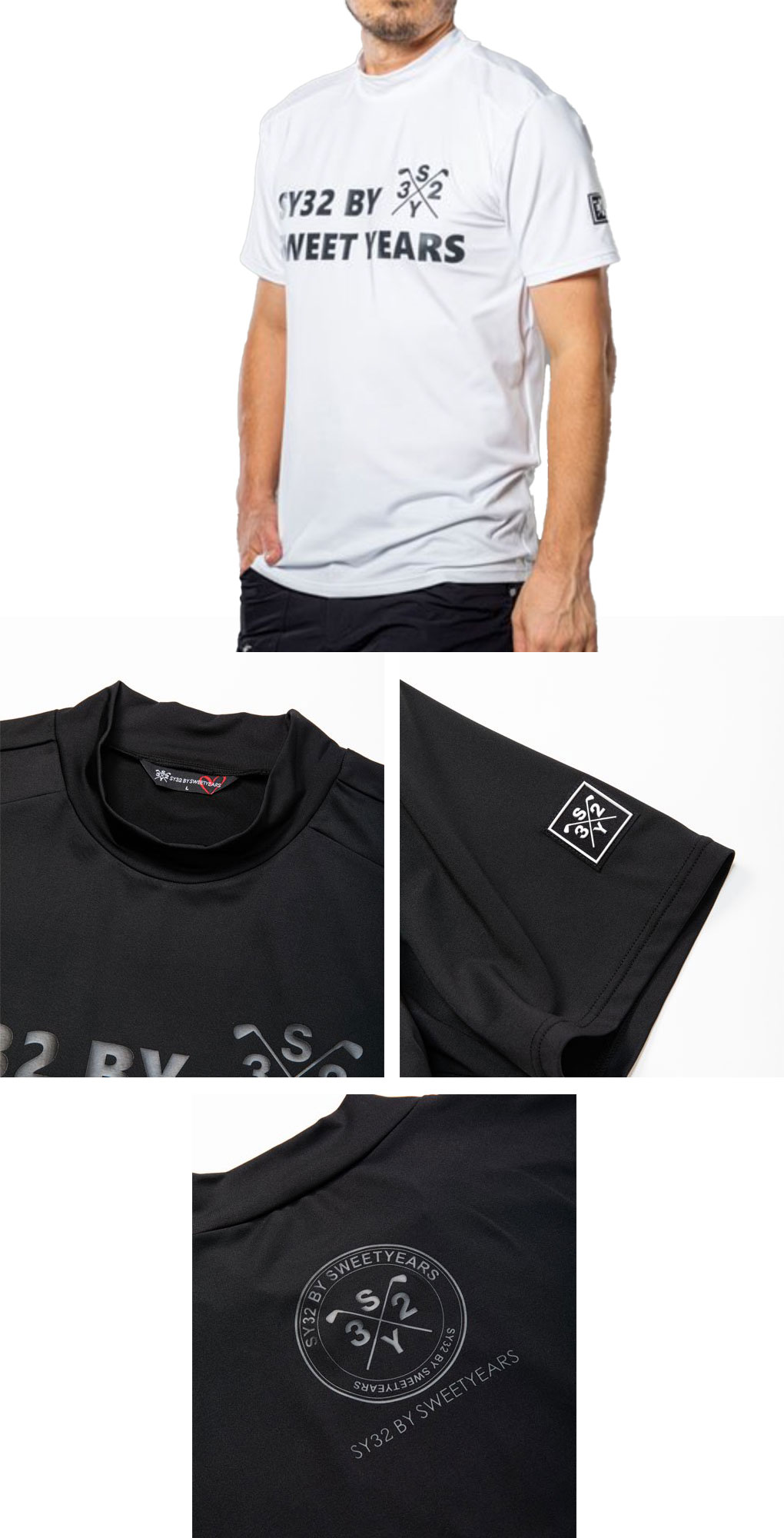 SY32 GOLF SYG-23S10 WAFFLE BUTTON SHIRTS メンズ 日本正規品 2023春夏モデル : JYPERS ...