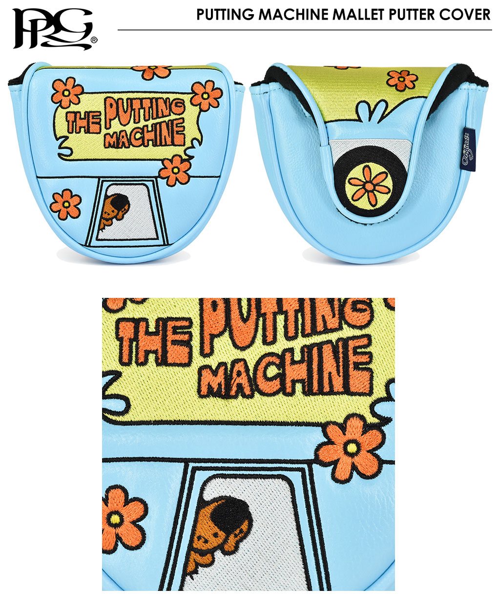 PRG パターカバー PUTTING MACHINE MALLET PUTTER COVER マレットタイプ 2023年モデル USA直輸入品 ...