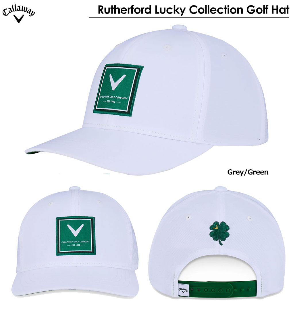 Callaway（キャロウェイ） Callaway Men's Rutherford Lucky Collection Golf Hat ...