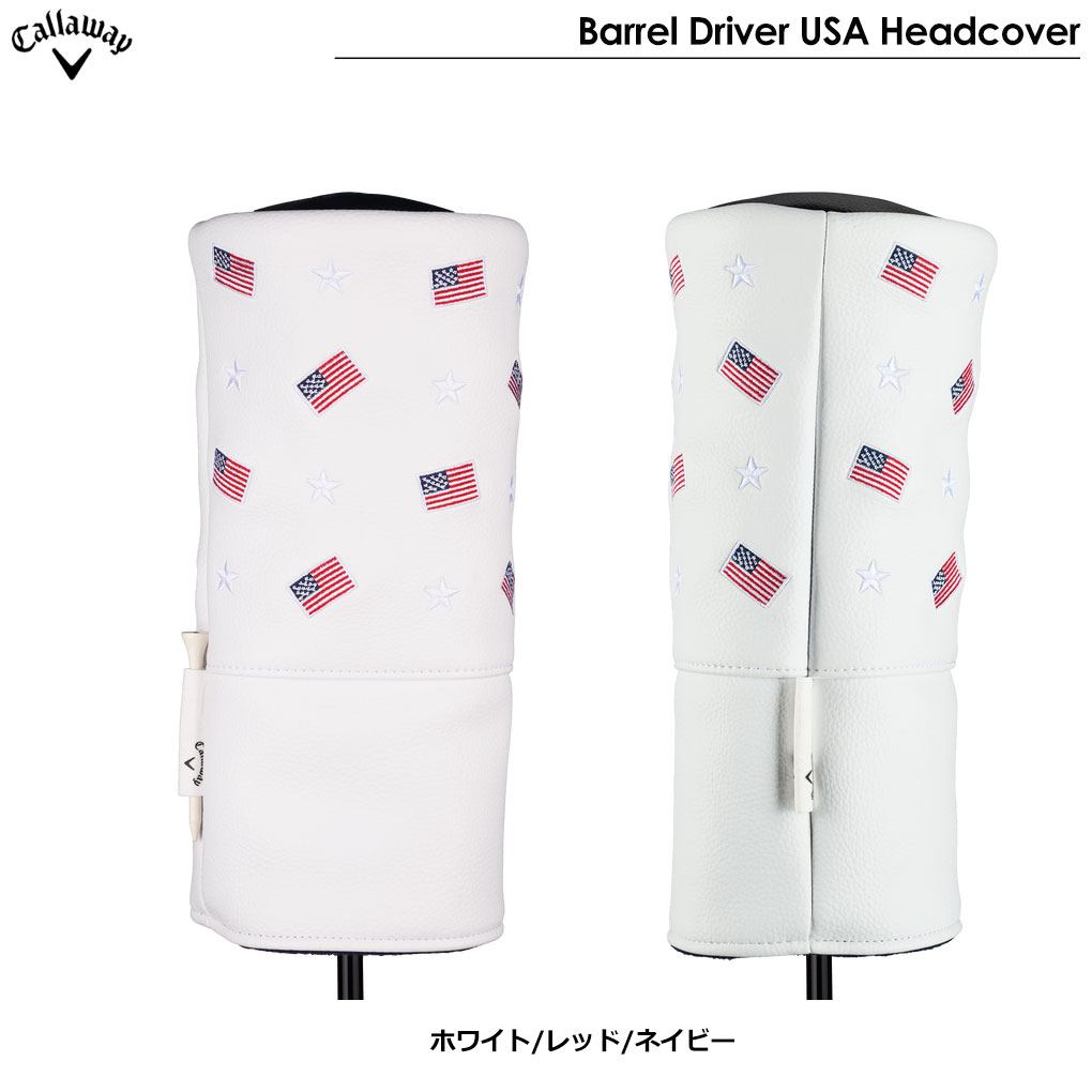 Callaway キャロウェイ Barrel Driver USA Headcover ドライバー用 ヘッドカバー 2024年モデル USA直 ...