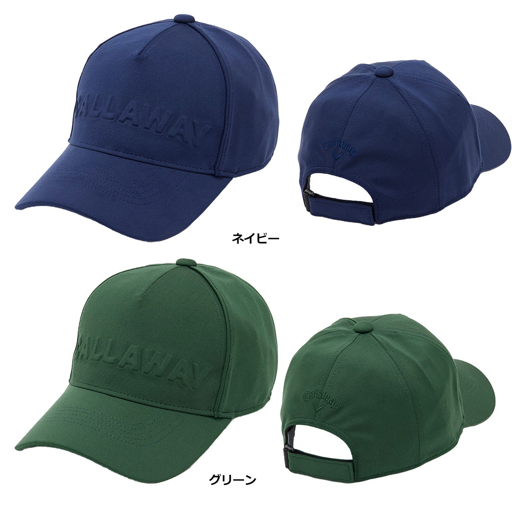 Callaway キャロウェイ ロゴエンボスキャップ C24291102 メンズ 帽子 CAP 2024秋冬モデル 日本正規品 ...