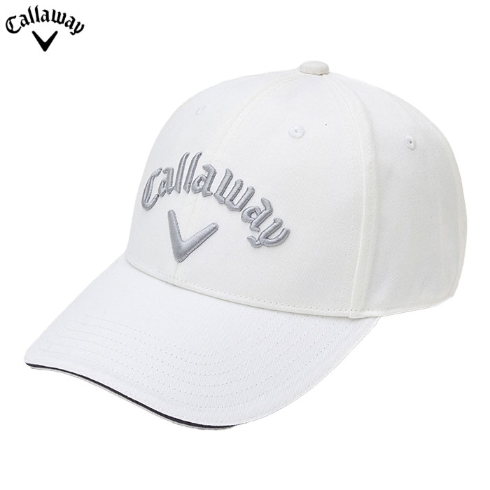 Callaway キャロウェイ BASIC CAP 24 JM メンズ C24990105 ホワイト 帽子 2024秋冬モデル 日本正規品 ...