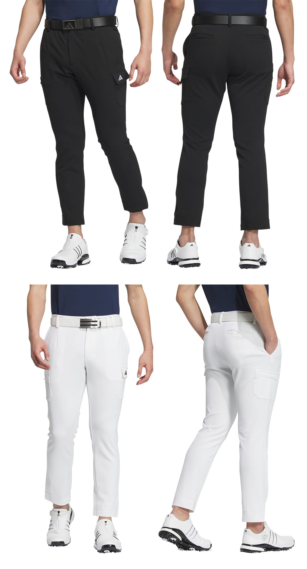 adidas アディダス EX-Stretch active 撥水 カーゴ アンクルパンツ JSC07 メンズ ゴルフウェア 2024秋冬 ...