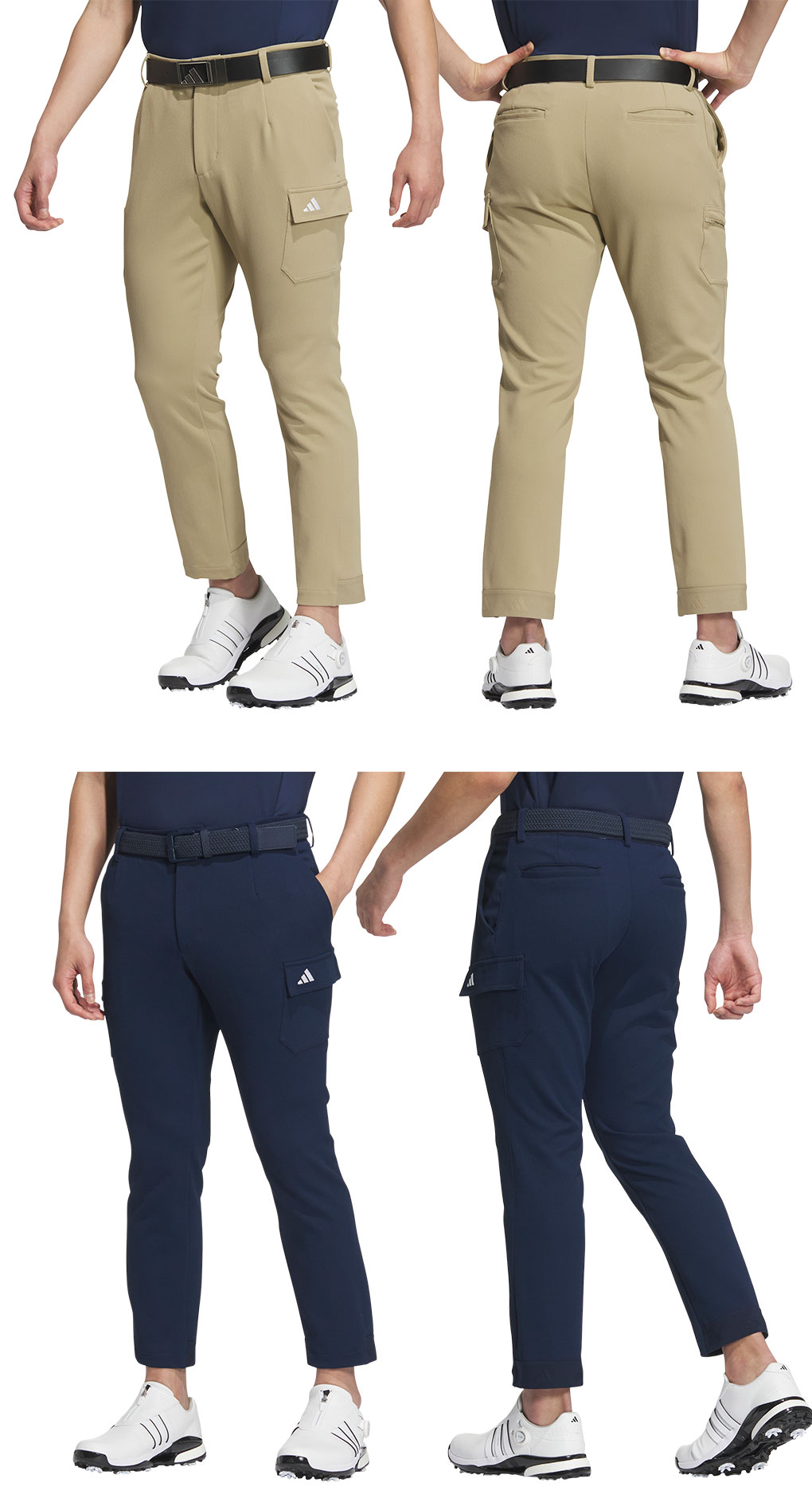 adidas アディダス EX-Stretch active 撥水 カーゴ アンクルパンツ JSC07 メンズ ゴルフウェア 2024秋冬 ...