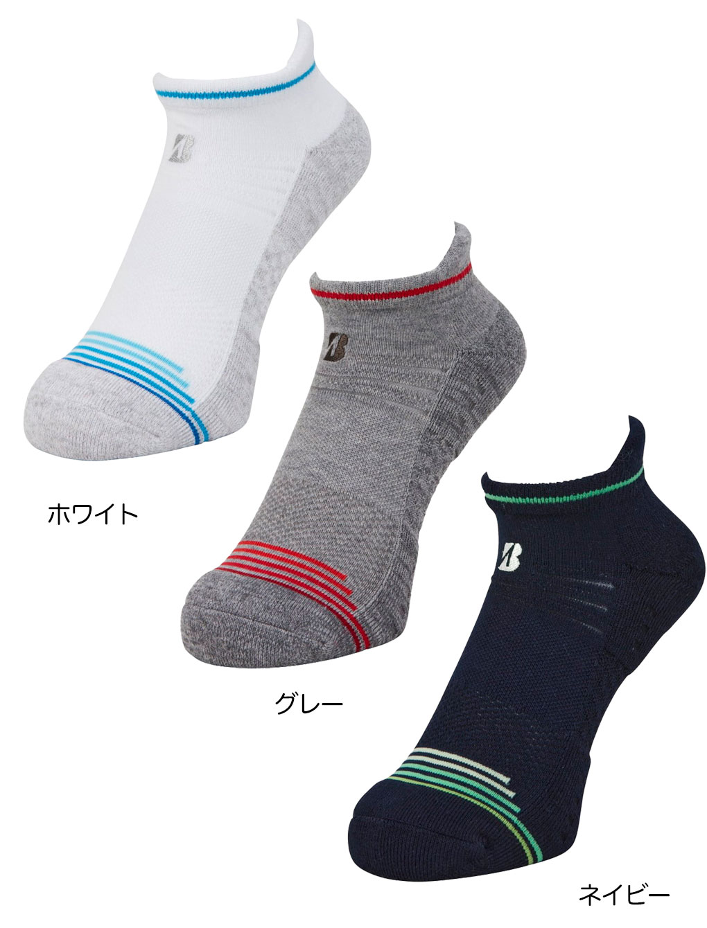 BRIDGESTONE BS ブリヂストンゴルフ サマーソックス SOS25C 靴下 GOLF 2025春夏モデル 日本正規品 ...