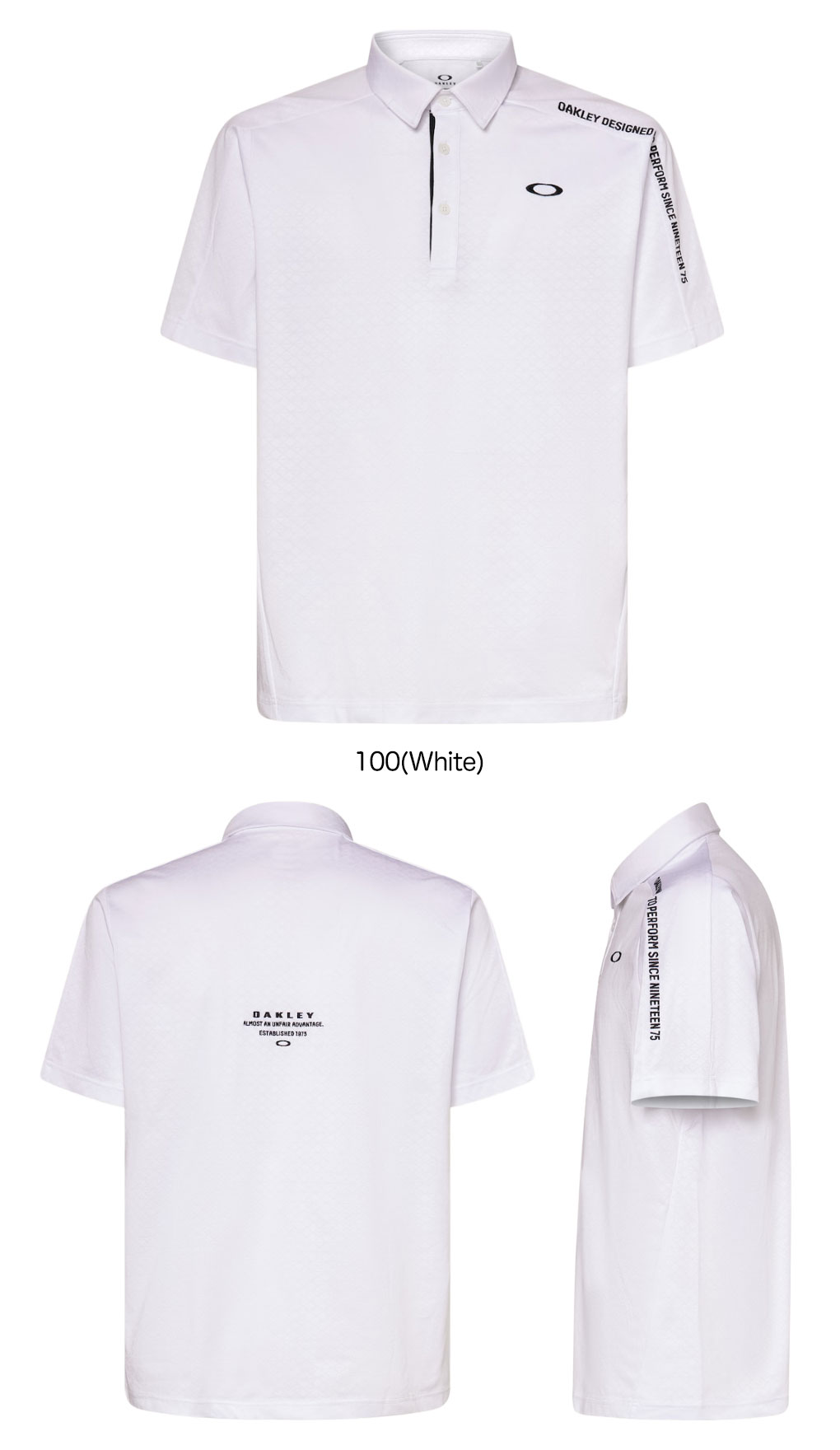 OAKLEY（オークリー） ポロシャツ Tech Cold Jq Shirt メンズ FOA407676 ゴルフ 2025春夏モデル 日本正規 ...