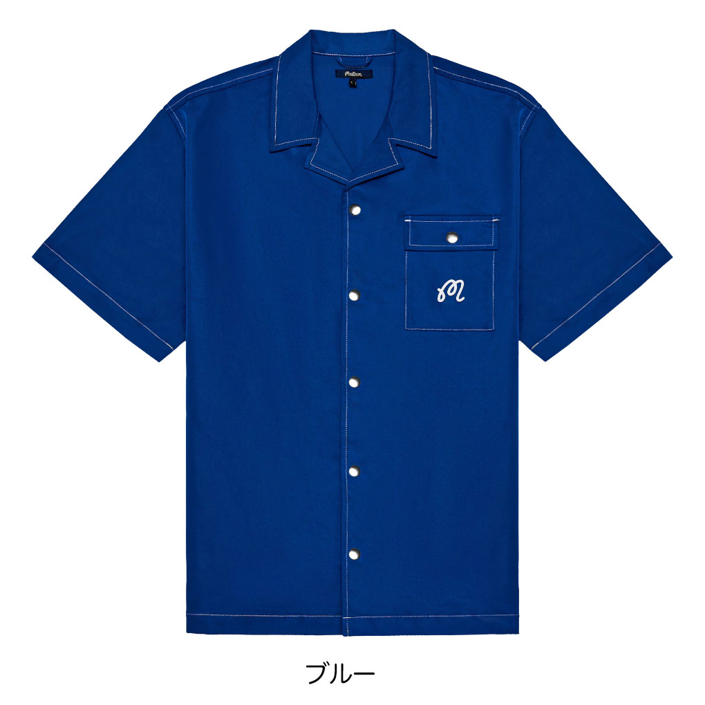マルボン Malbon Golf 半袖シャツ MENTON NYLON CAMP COLLAR SHIRT M-9135 メンズ ゴルフウェア 2025秋冬モデル 正規品 : JYPERS ...