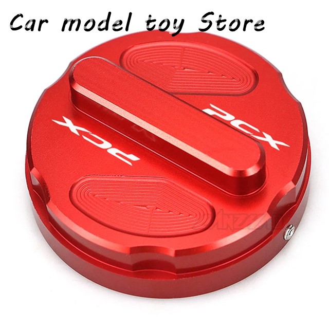 PCX バイク燃料タンクカバー ガソリンボックスキャップ CNC アルミニウムアクセサリー ホンダ PCX 125 150 160 200 ...