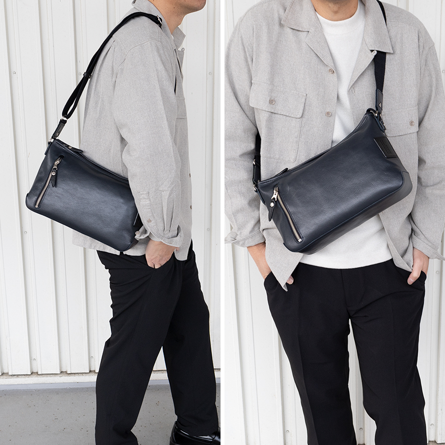 DOUBLES（ダブルス） ショルダーバッグ メンズ 小さめ 斜めがけ 肩掛け