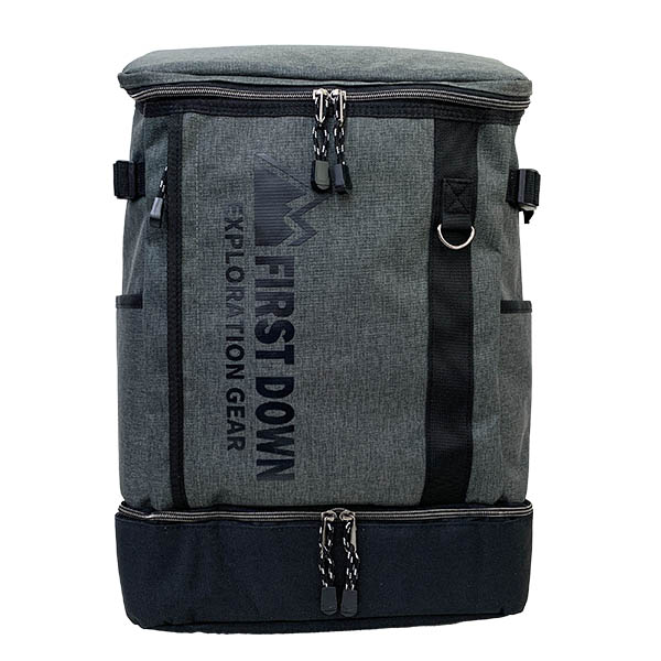 通学リュック 男子 高校 中学 メンズ リュック レディース ボックスリュック FIRST DOWN ファーストダウン 2ルーム スクエアリュック 33L 消臭 33055 :33055 ...