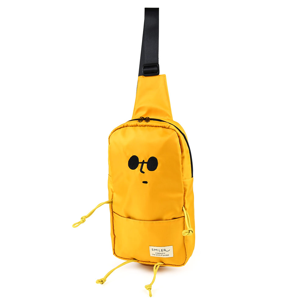 ボディバッグ ワンショルダーバッグ SMILER スマイラー BUDDY BAG バディバッグ キャラクター ゆるカワ 可愛い オモシロ 斜め ...