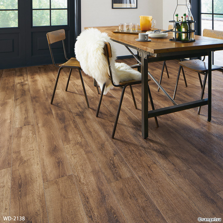 サンゲツ フロアタイル ウォルナット ビンテージオーク 木目 WD2009 WD2010 WD2046 WD2047 WD2048 WD2049 WD2050 WD2058 WD2135 ...