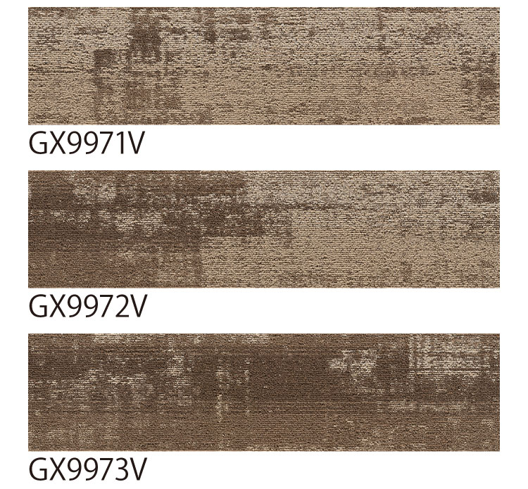 [各色12枚単位]東リ タイルカーペット 25×100 GX-9950V リンクスペース プランクサイズ ガーデン風 全12色 パネルカーペット おしゃれ 高級 :gx9950v-case ...