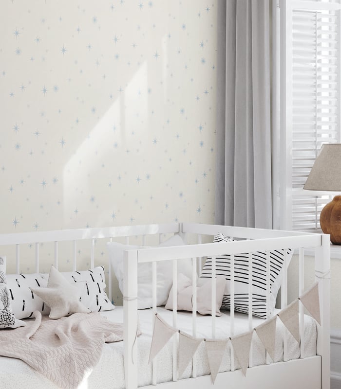 リリカラ 壁紙 クロス のり付き(ミミ付き) BASE いろどりシリーズ 星柄 巾92cm LB-9579 : DIYSHOP RESTA ...