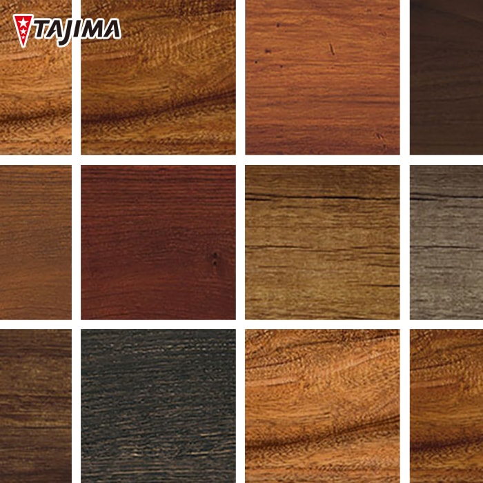 Tajima (法人・個人事業主様は送料無料) フロアタイル ノーワックス 150×914.4×3mm 22枚入り タジマ マッキレーネ 木目調 MQH-535〜MQH-544 ...