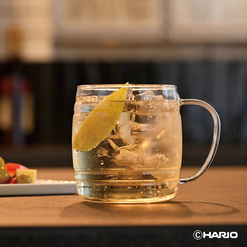 HARIO ビアグラス ビールグラス 耐熱ガラス製 ハリオ 耐熱グラス バレル 620ml : カナエミナ - 通販 - Yahoo!ショッピング