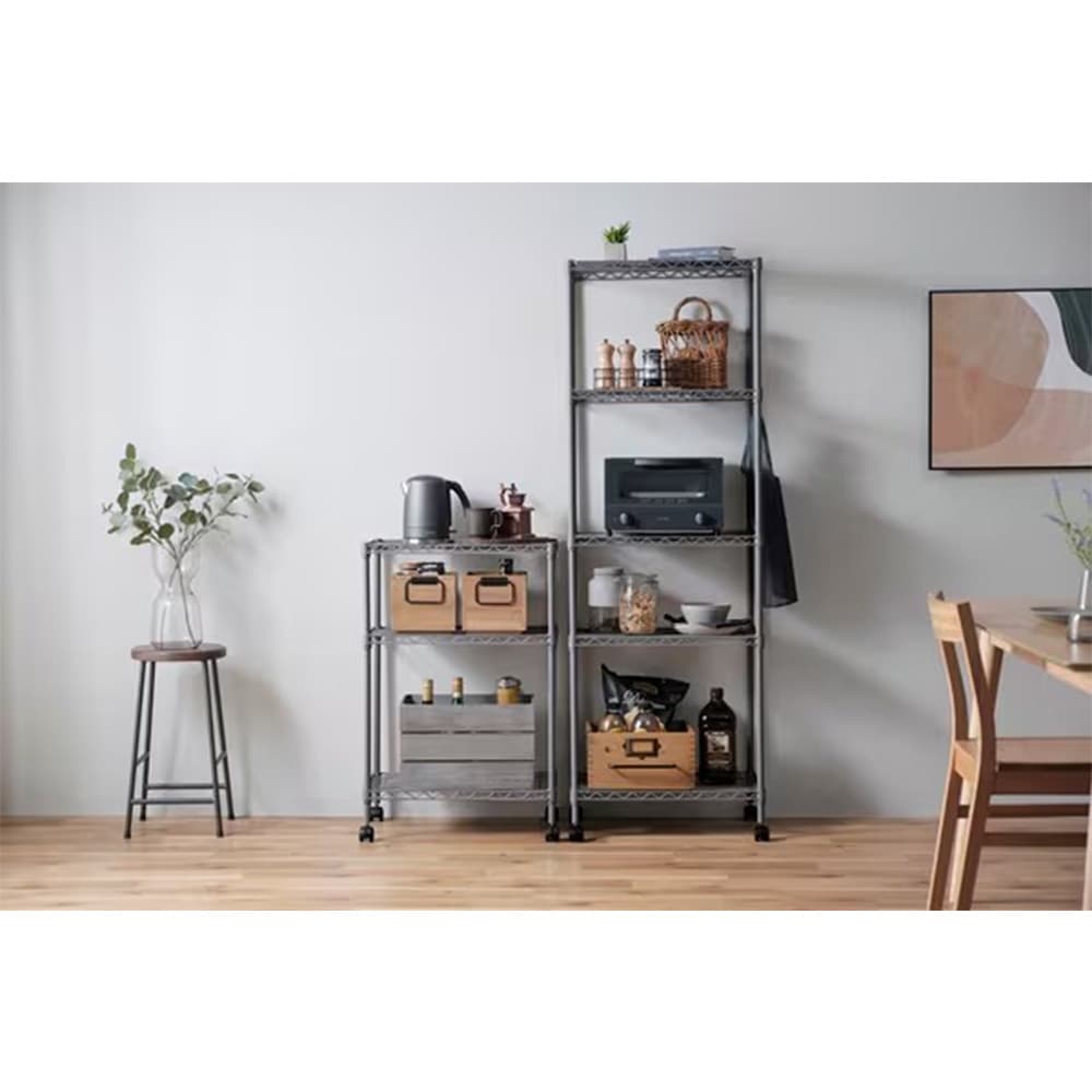 アイリスオーヤマ カラーメタルラック 幅55cm CMM-55083 ダークグレー : カネマサかなものe-shop - 通販 - Yahoo ...