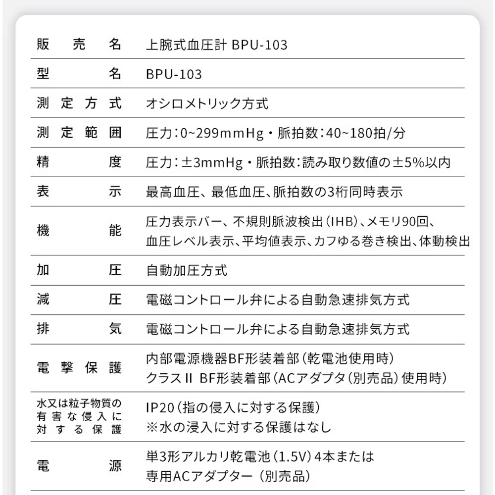 アイリスオーヤマ 上腕式血圧計 BPU-103 : iris-bpu-103 : カネマサかなものe-shop - 通販 - Yahoo!ショッピング
