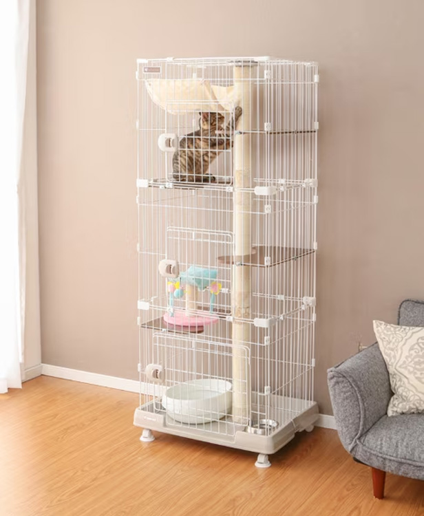 【6日まで!ポイント5倍】アイリスオーヤマ キャットランドケージ用 つめとぎポール PCLC-P530 :iris-pclc-p530:カネ ...