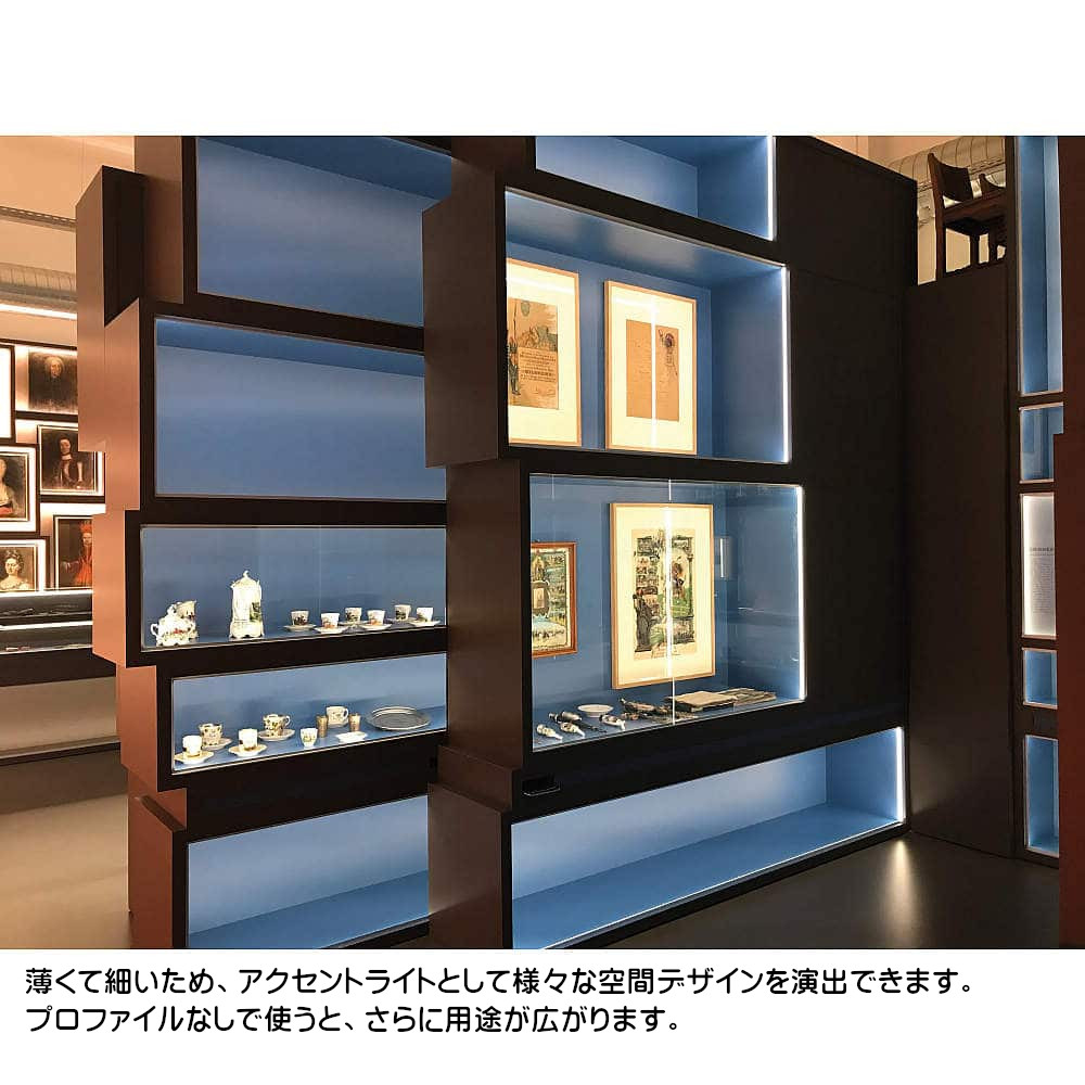 スガツネ LEDテープライト 極細ドットレスタイプ LED-TAPE-COB-4-5000-NW 4000 5000mm : カネマサかなもの ...