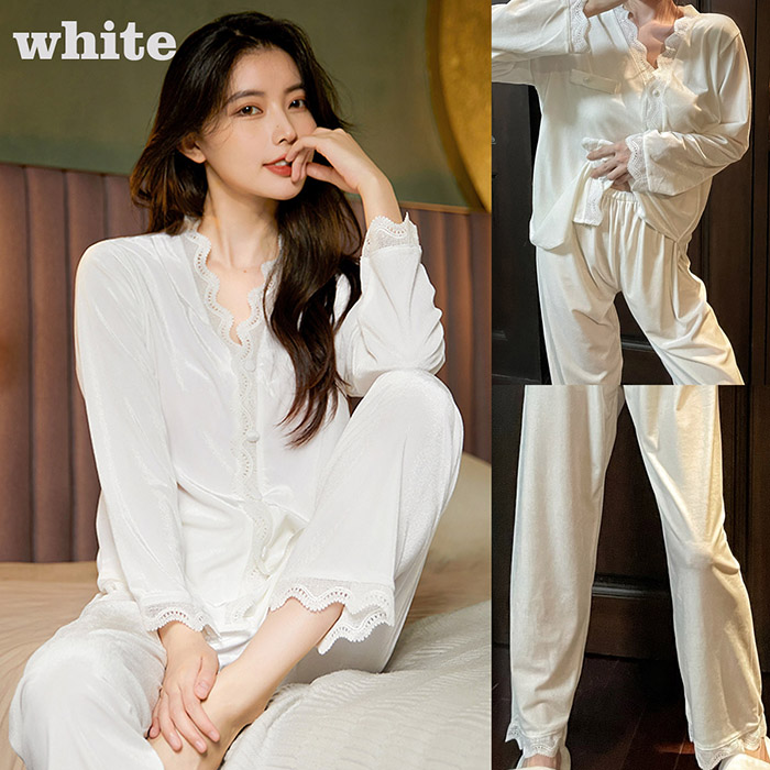 Karly Shop パジャマ ルームウェア レディース ベロア ベルベット 艶々 セクシー エレガント 長袖 前開き 光沢 秋 冬 pjm922 : Karly Shop - 通販 ...