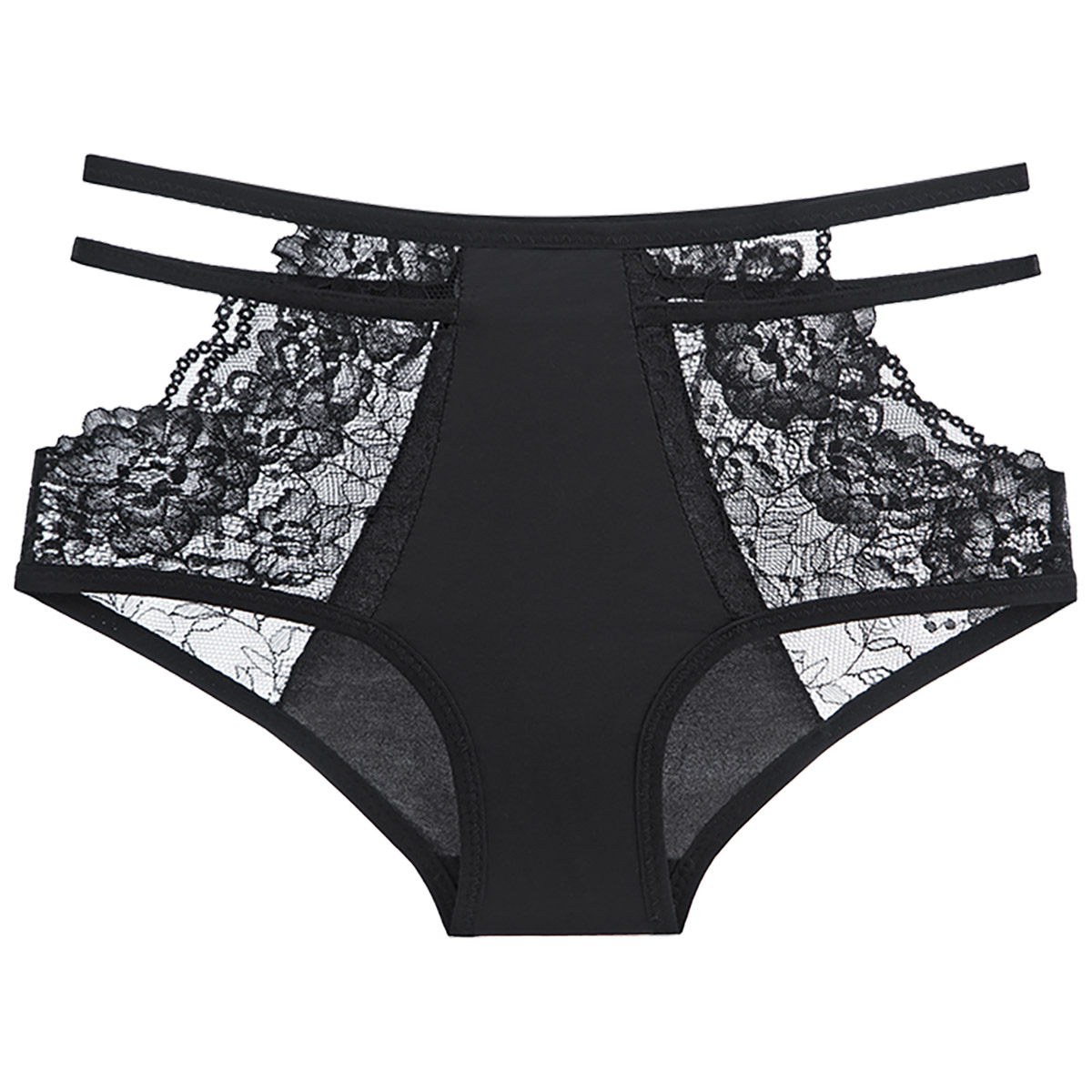 プチプラ特価 ハイウエスト ショーツ 紐パン サイドストリング インナー 下着 レース 花柄 ヒョウ柄 セクシー 通気性 かわいい おしゃれ ...