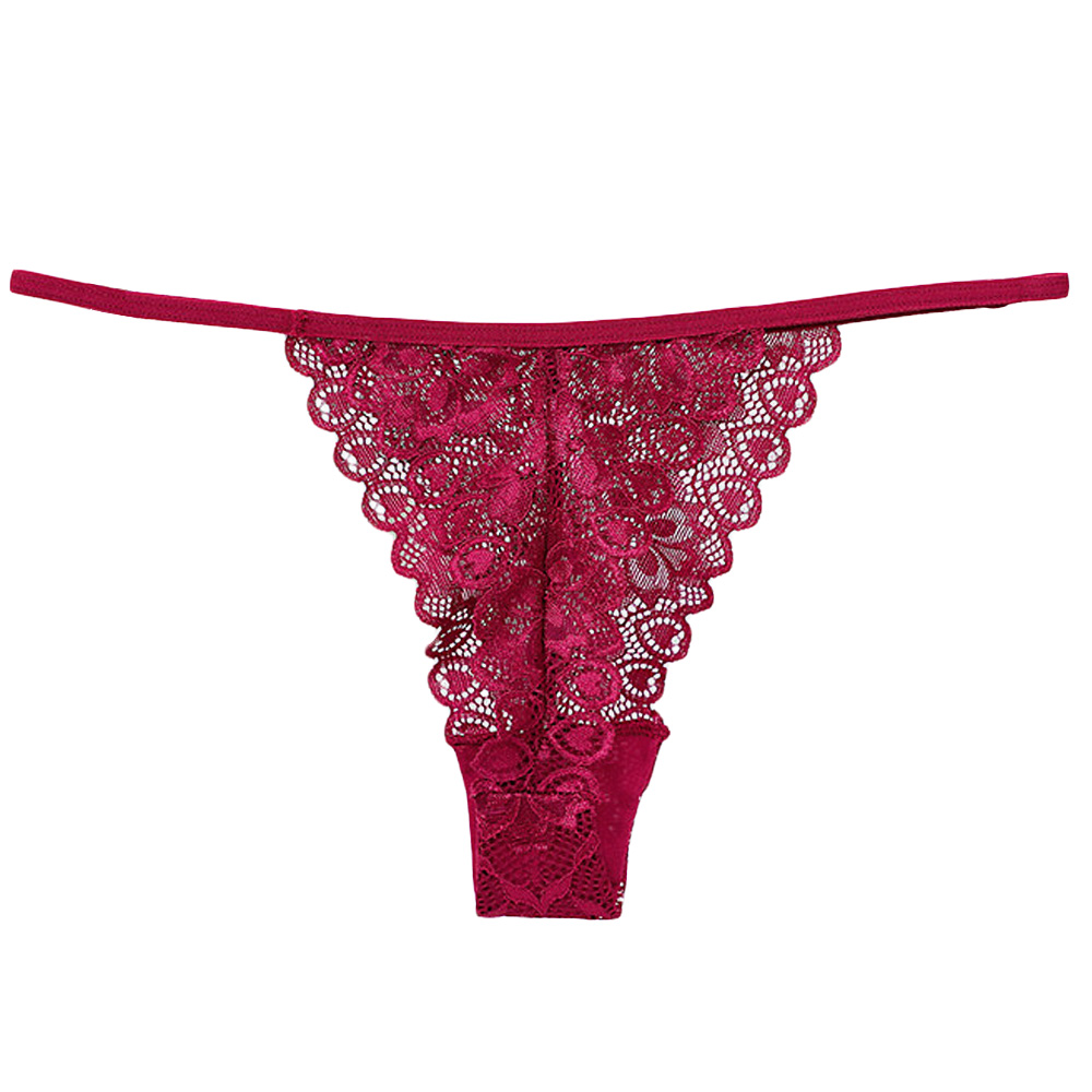 Tバック レディース ショーツ 総レース ストレッチ 透ける サイドストリング 腰ゴム 紐パン 小さいサイズ セクシー タンガ ソング 黒 白 赤 黄 紺 S M L rt-010 : rt ...