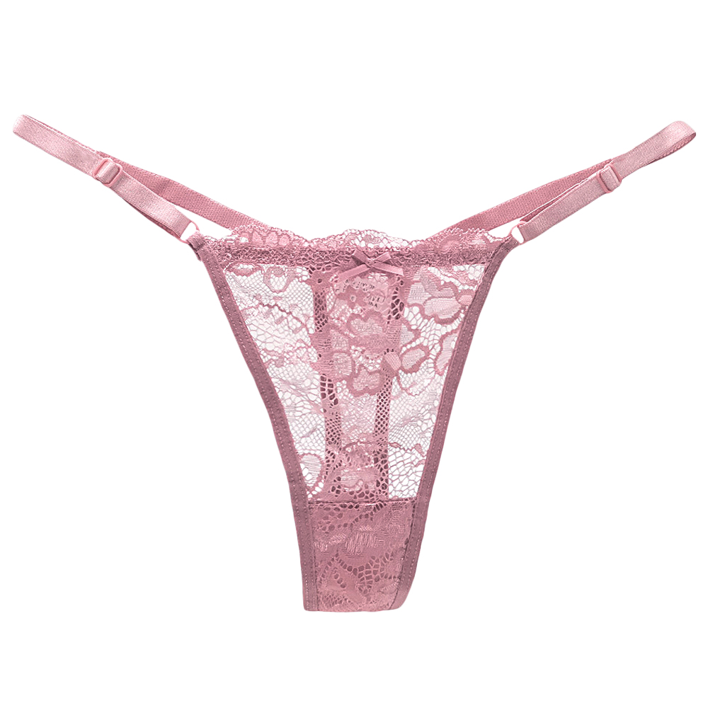 Tバック レディース プチプラ サイドストリング 紐パン 調整 腰ゴム 透ける レース リボン セクシー アジャスター 黒 白 赤 黄 緑 紫 水色 青 rt-016 : Karly Shop ...