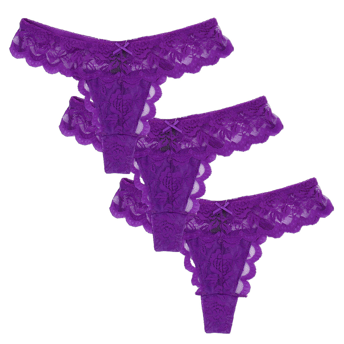 【3枚セット】総レースTバックショーツ レディース セクシー まとめ買い 上品 大人可愛い 下着 透け感 ランジェリー お得な選べるカラー 黒 白 赤 紫 青 rt-038 : Karly ...