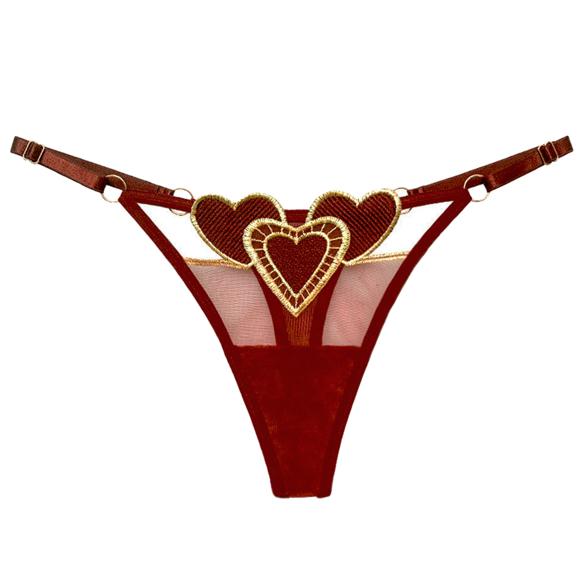 ブランド登録なし Karly Shop Tバックショーツ レディース セクシー ランジェリー 綺麗系 ハート柄 サイズ調節 エロカワ 大人 過激 インナー 下着 rt2260 : Karly ...