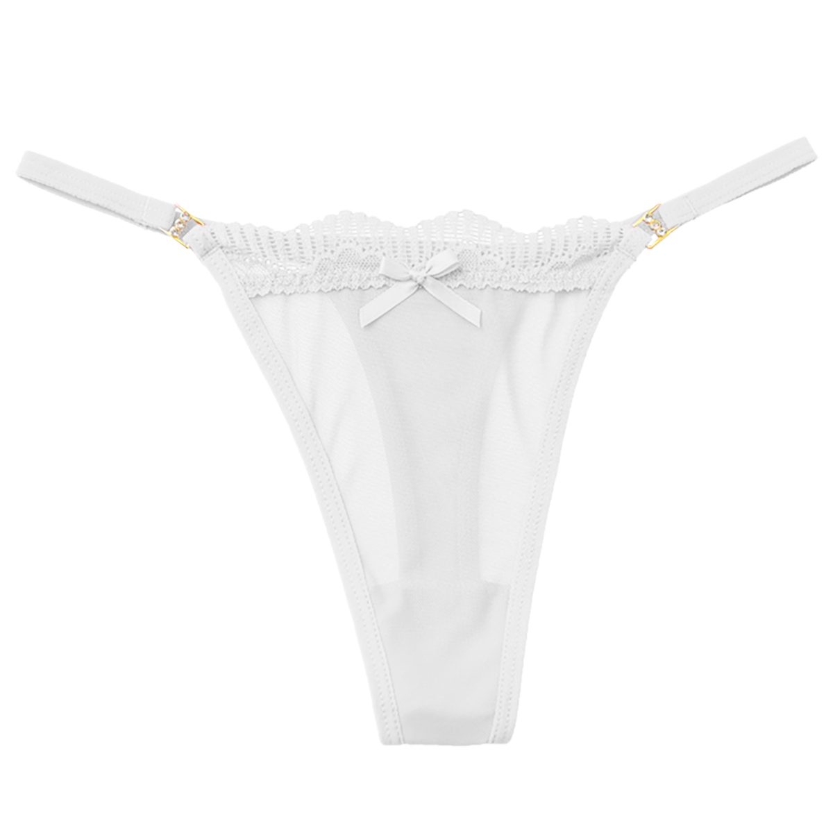 Tバック レディース キラキラ チャーム付き ラインストーン リボン付き 透ける レース メッシュ サイドストリング 腰ゴム セクシー おしゃれ 黒 白 赤 紫 rt-036 : Karly ...