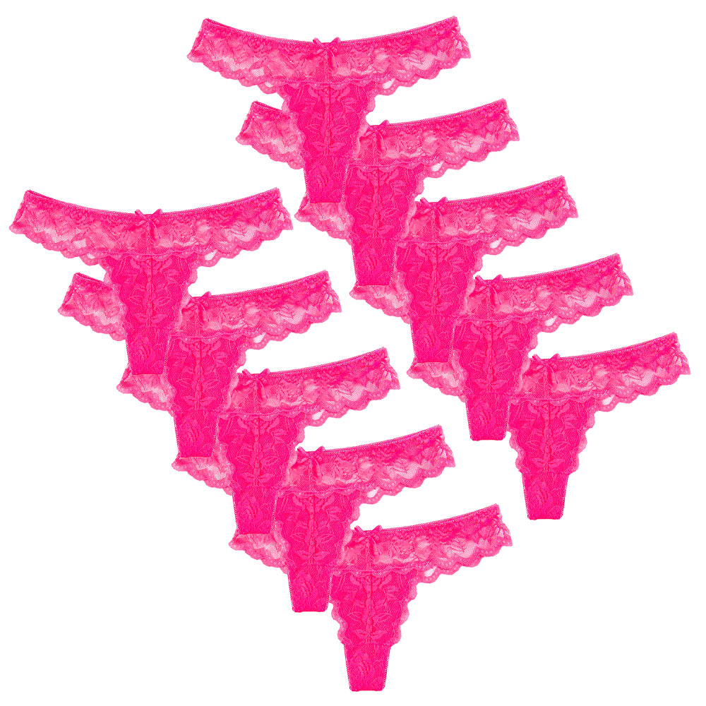 【10枚セット】総レースTバックショーツ レディース セクシー まとめ買い 上品 大人可愛い 下着 透け感 ランジェリー お得な選べるカラー 黒 白 赤 紫 青 rt-039 : Karly ...