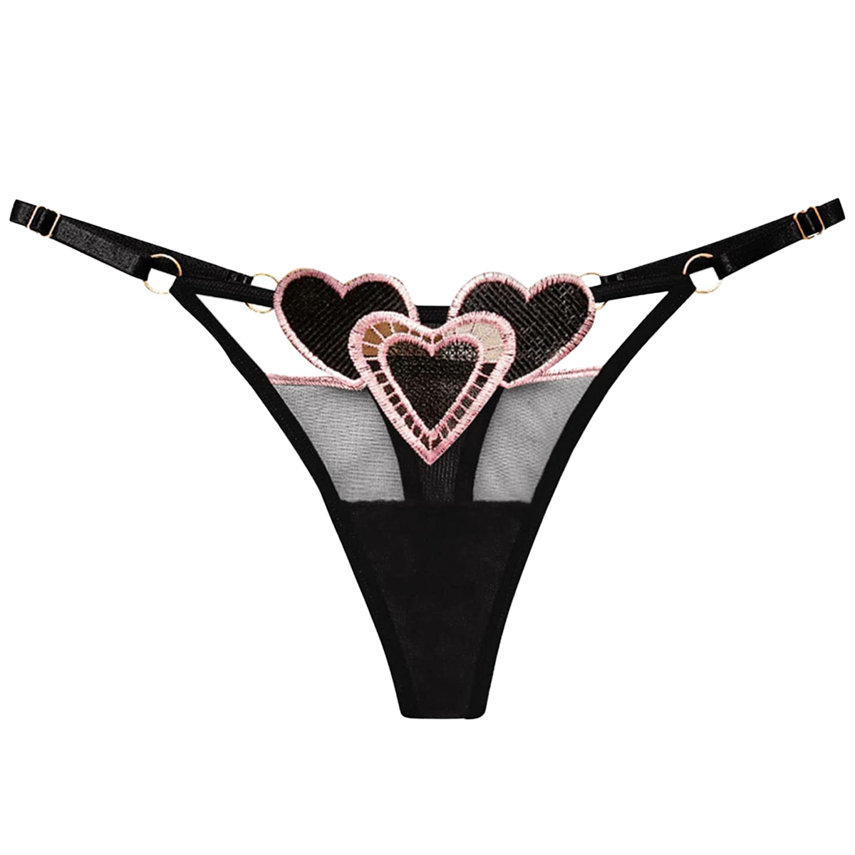 Karly Shop Tバックショーツ レディース セクシー ランジェリー 綺麗系 ハート柄 サイズ調節 エロカワ 大人 過激 インナー 下着 rt2260 : Karly Shop 2 ...