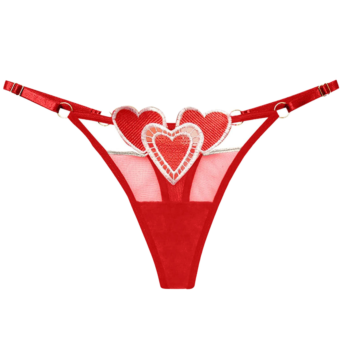 Karly Shop Tバックショーツ レディース セクシー ランジェリー 綺麗系 ハート柄 サイズ調節 エロカワ 大人 過激 インナー 下着 rt2260 : Karly Shop 2 ...