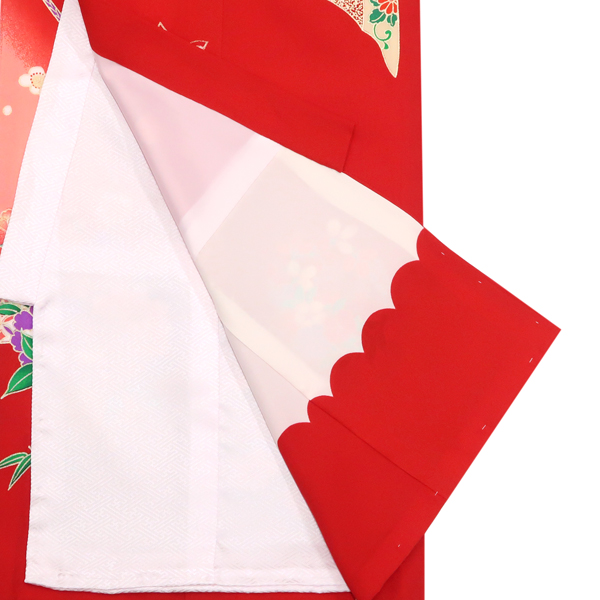 産着 女の子 販売 赤 お宮参り 正絹 着物 初着 のしめ 新品 購入 女 宮参り 花車 蝶 組紐 熨斗 仕立て上がり 赤ちゃん 女児 ju ...