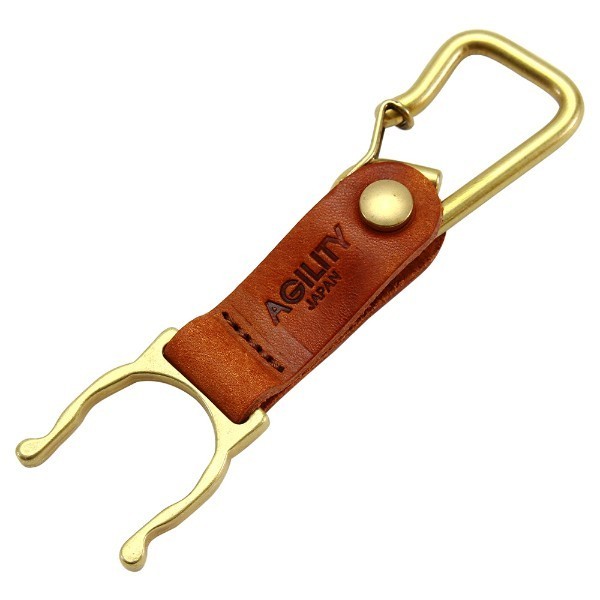 AGILITY 【ネコポス】ペットボトルホルダー ペットボトル 500ml 真鍮 牛革 レザー 本革 ペア 革小物 affa アジリティアッファ ボトルホルダー[M便 3/3] : 革の物語 ...