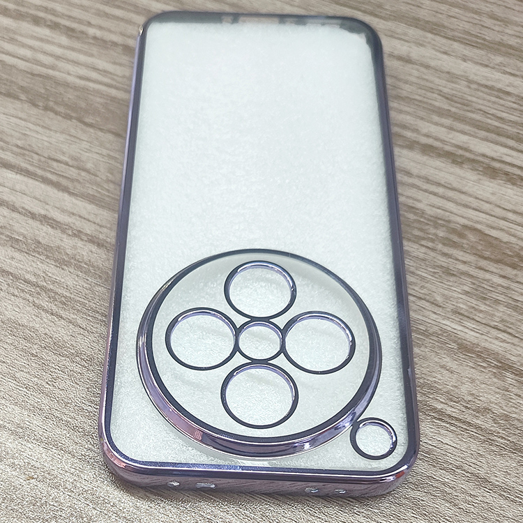 OPPO Find X8 クリアケース カバー クリア 透明 メッキ TPU ソフトケース ストラップホール付き オッポ ファインド ...