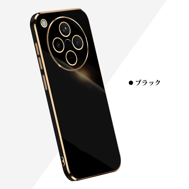 OPPO Find X8 ケース カバー メッキ TPU ソフトケース 可愛い お洒落 おしゃれ ストラップホール付き オッポ ファインド ...