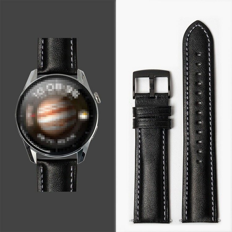 HUAWEI WATCH GT5 バンド ベルト GT 5 Pro PUレザー バンド幅 18mm 22mm 交換リストバンド/交換バンド ...