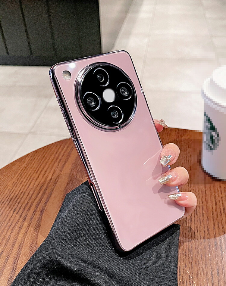 OPPO Find X8 ケース 耐衝撃 カバー カメラ保護あり 一体型カメラレンズ保護 強化ガラス メッキ 背面強化ガラス 側面TPU ...