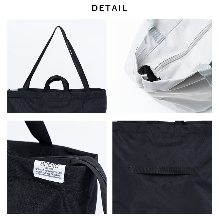 トートバッグ 大容量 ボストンバッグ レディース anello 撥水加工 2way コンパクト 軽量 洗える 通勤 通学 旅行 a4 a3 :atc3241:神戸岡本Kiitos - 通販 ...