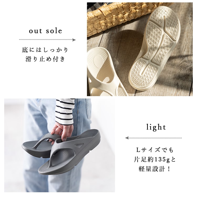 サンダル レディース トング やわらか 軽量 EVA素材 歩きやすい おしゃれ 厚底 フラット ぺたんこ つっかけ ギフト :sd-072:神戸岡本Kiitos - 通販 - Yahoo!ショッピング