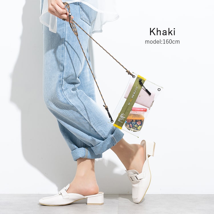 サコッシュ レディース メンズ ブランド KAKSI 2way 縦型 横型 入れたまま 透明 スマホショルダーバッグ 軽量 撥水 おしゃれ ギフト :sn-001:神戸岡本Kiitos ...