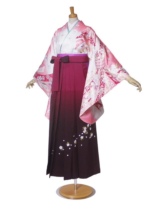 NISHIORI 二尺袖 着物 袴 レンタル商品 貸衣装 anan/アンアン Mサイズ