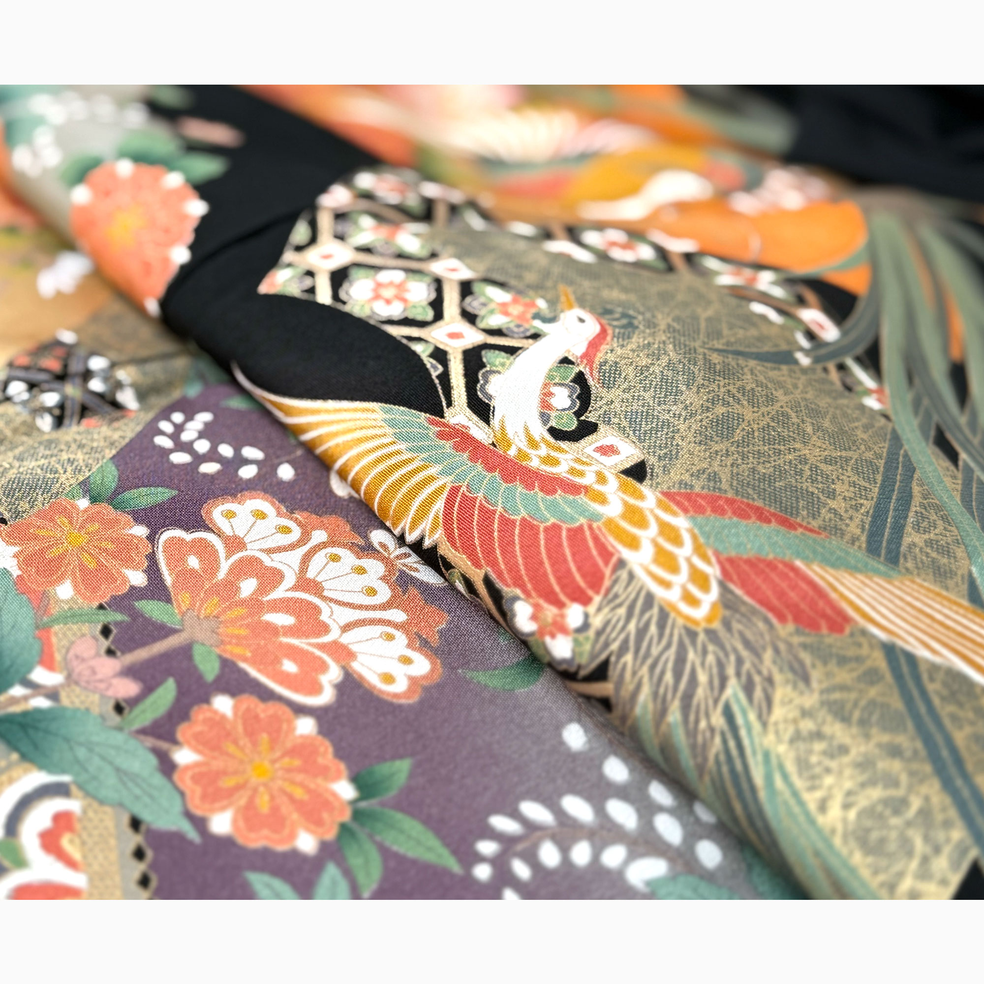 NISHIORI 【レンタル】黒留袖 フルセット 五三桐 正絹 礼装 結婚式