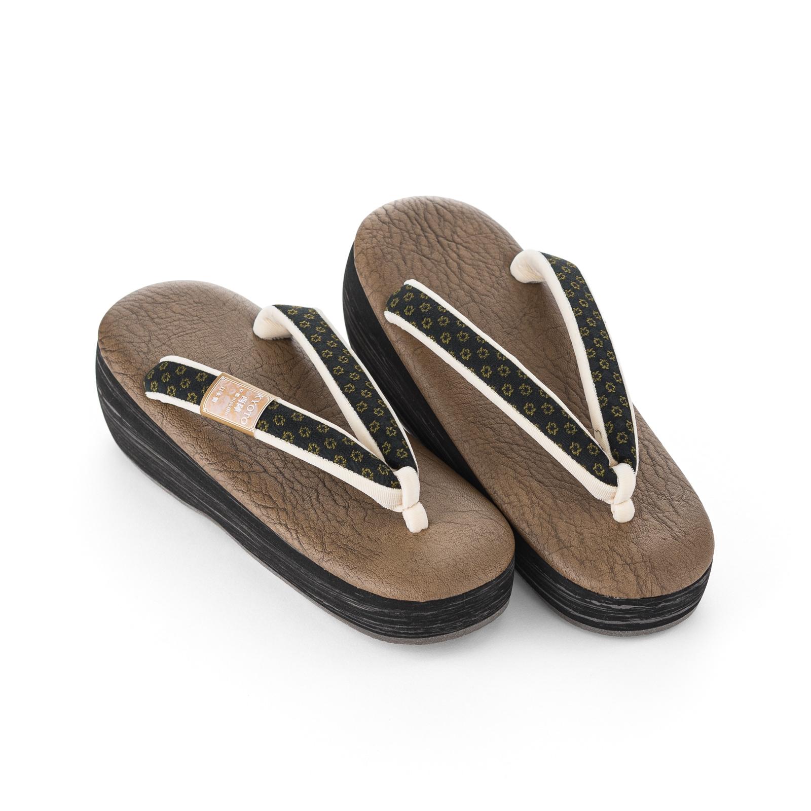 【L】EVA草履 京都西陣鼻緒 : 新品・リユース着物の通販 からん Yahoo!店 - 通販 - Yahoo!ショッピング