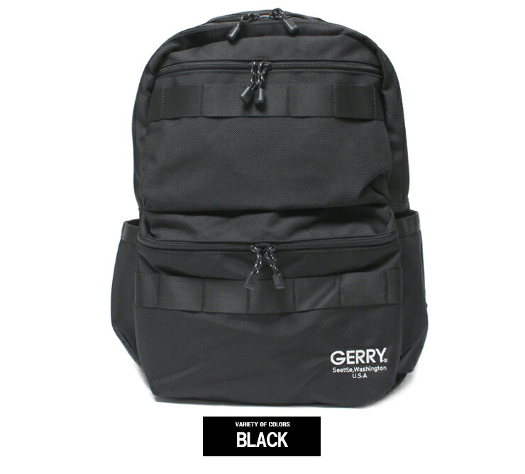 【送料無料 】 GERRY(ジェリー) ナイロン バックパック メンズ 大容量 撥水加工 アウトドア リュックサック デイパック レディース ...
